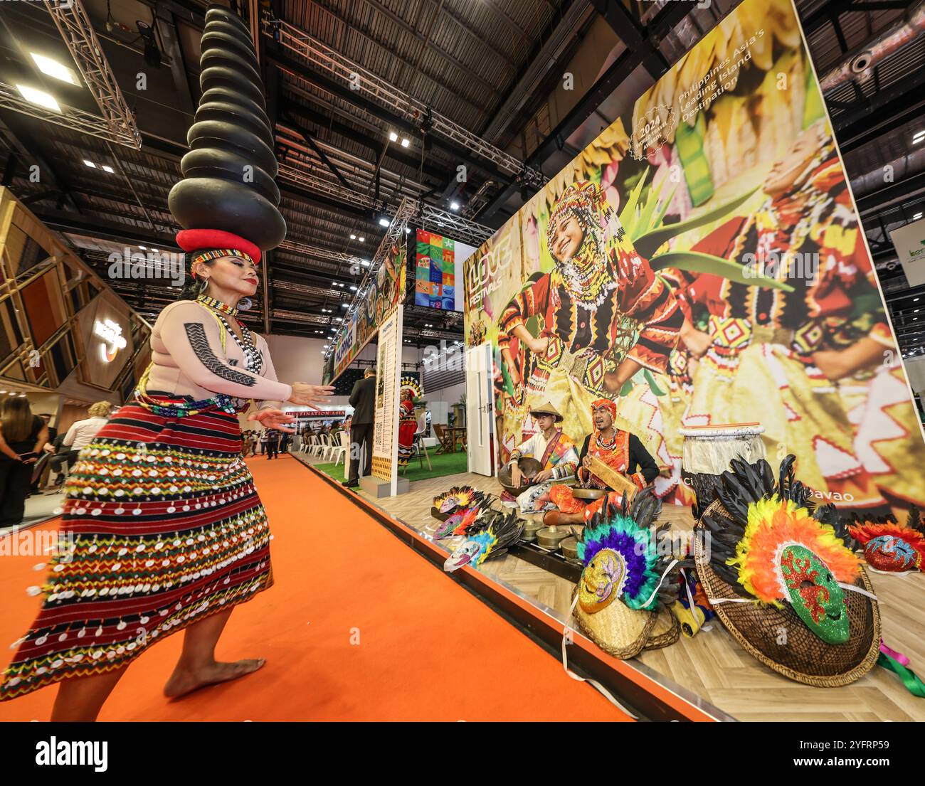 London Excel Center, 05 Nov 2024. Philippines at the WTM For 44 years ...