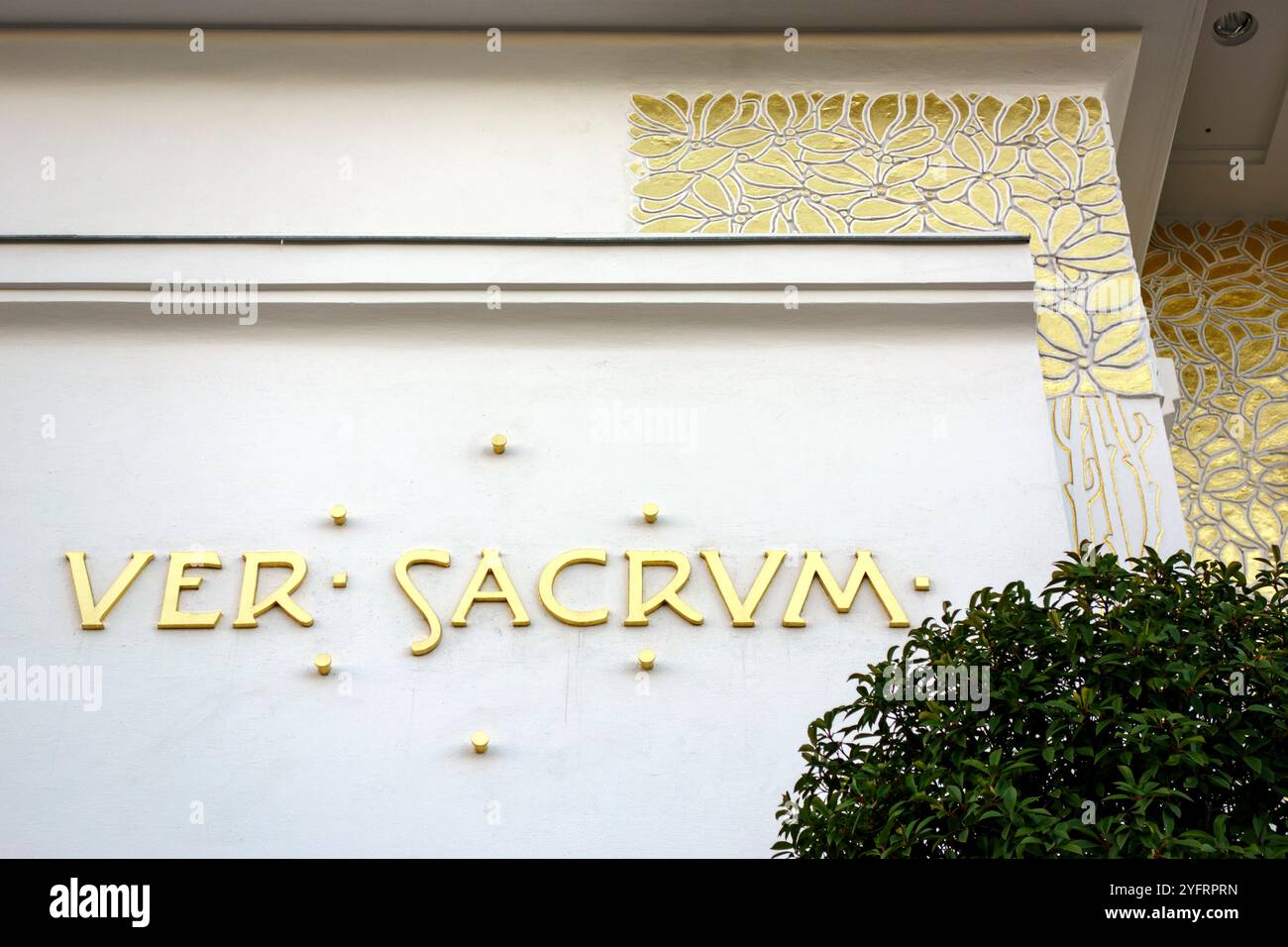 The Secession Building in Vianna in Austria. The building was completed ...