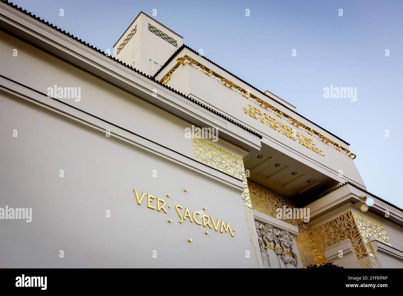 The Secession Building in Vianna in Austria. The building was completed ...