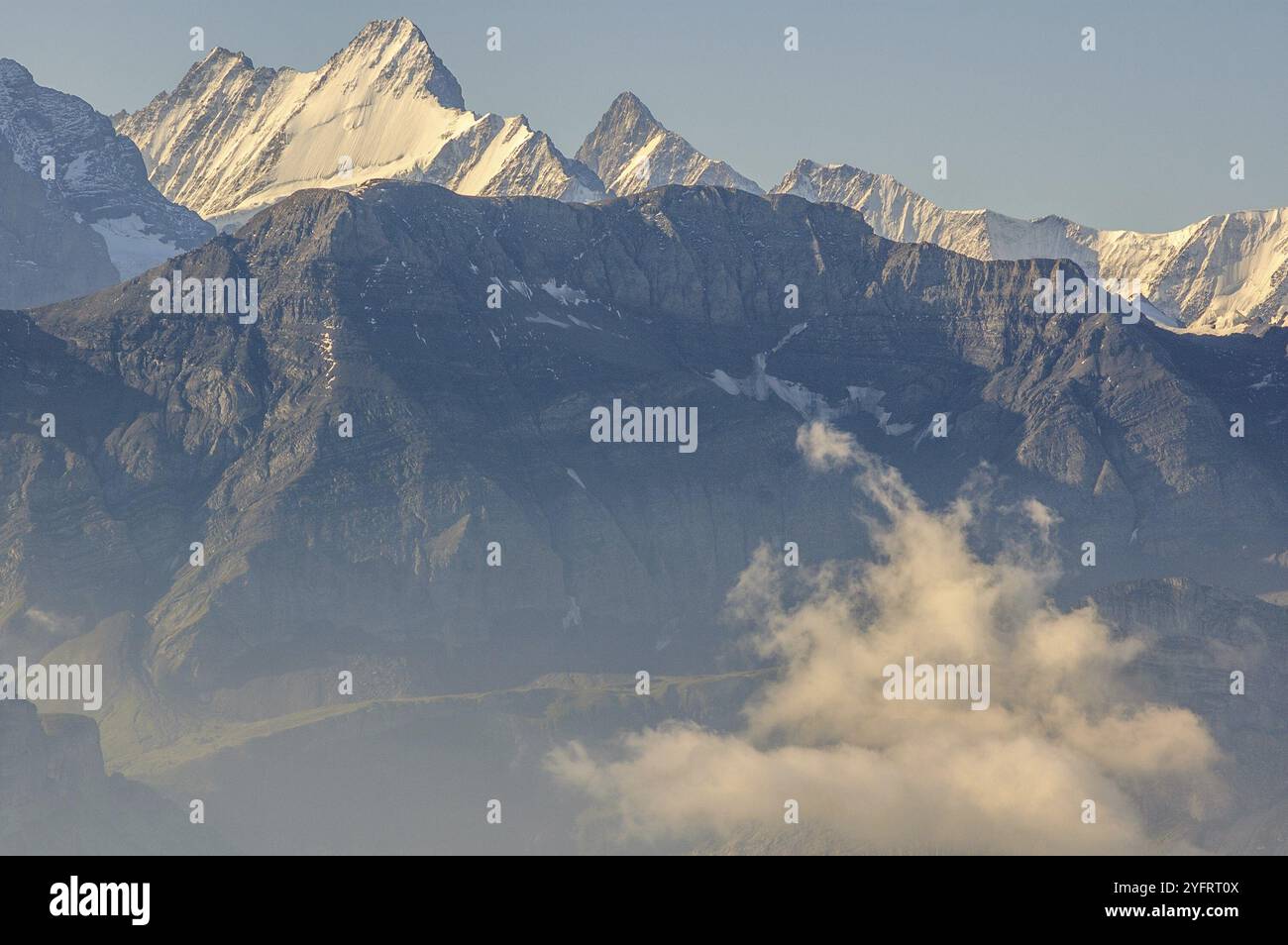 Photograph swiss alps seen hi-res stock photography and images - Alamy