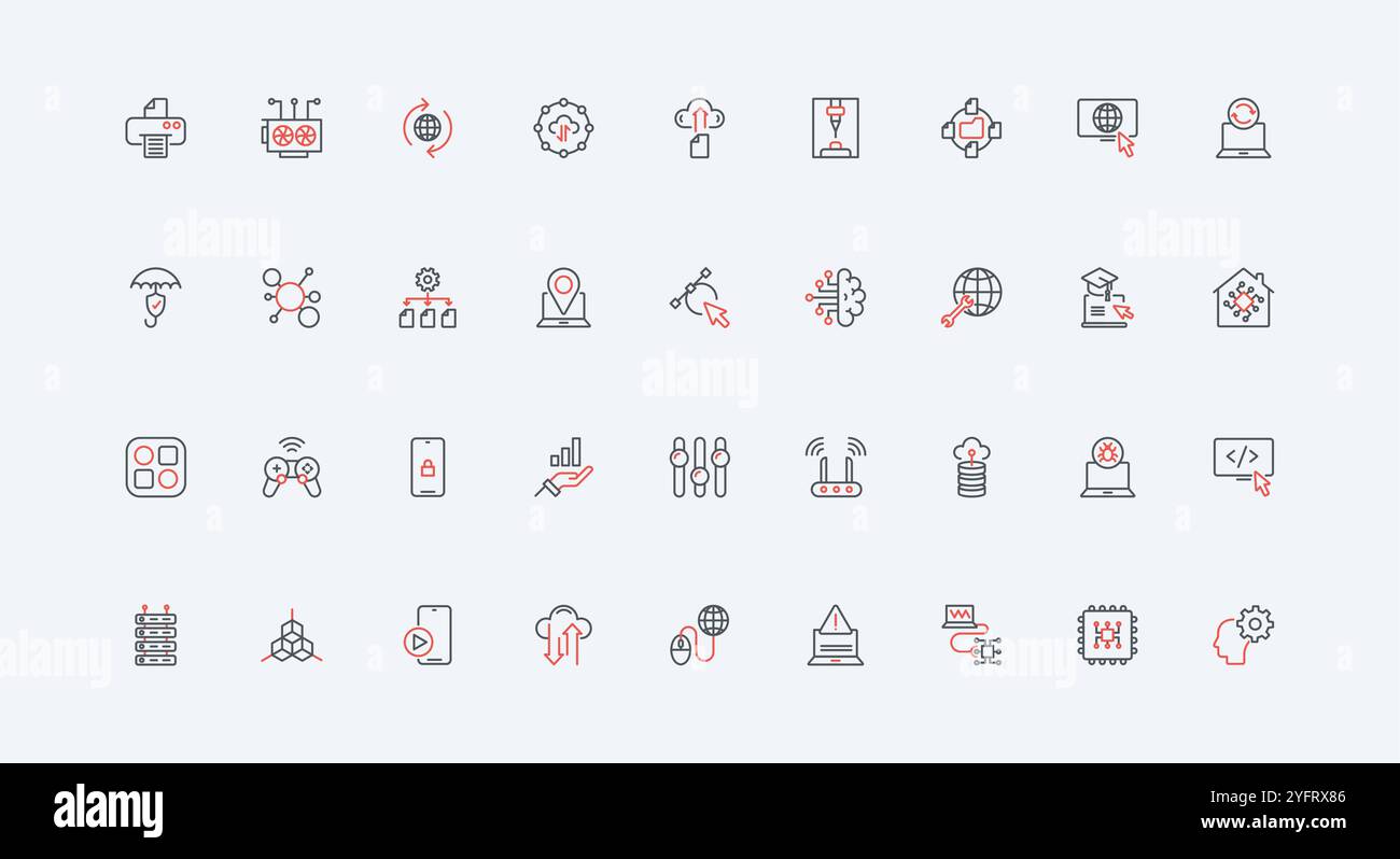 Information technology, data storage and network infrastructure with AI ...