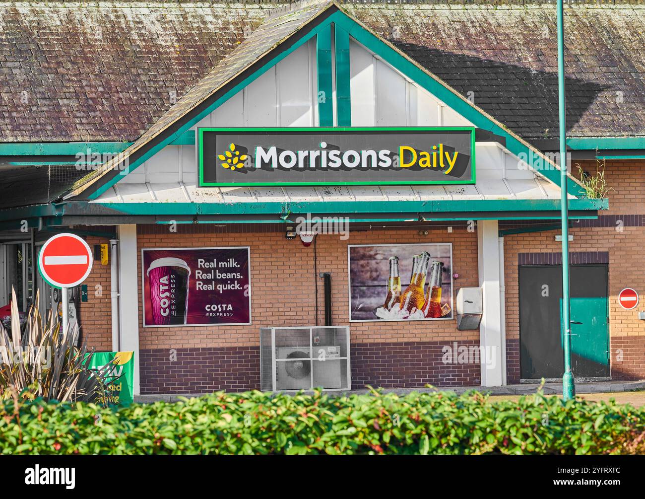 Morrisons Supermarket, Corby, England Stock Photo - Alamy