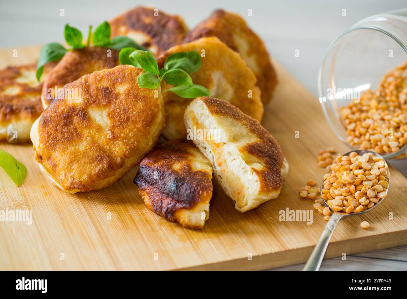 Delicious fried pies filling hi-res stock photography and images - Alamy