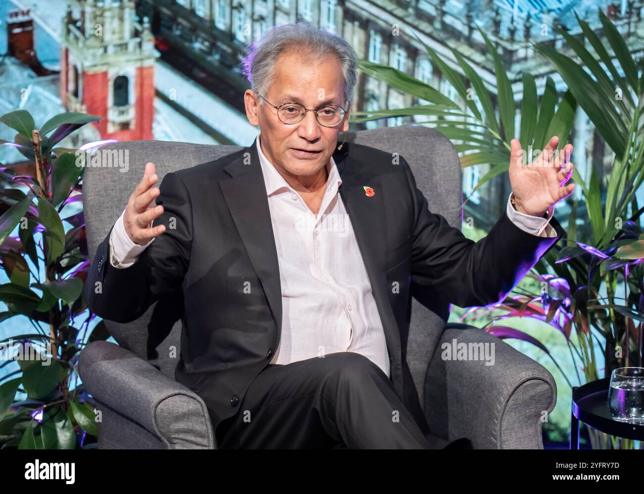 BBC chairman Samir Shah delivers a speech on the future of UK public ...