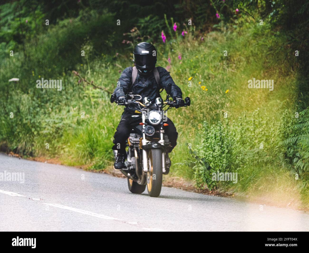 Road Snake Pass in England popular motorbike and car trip destination ...