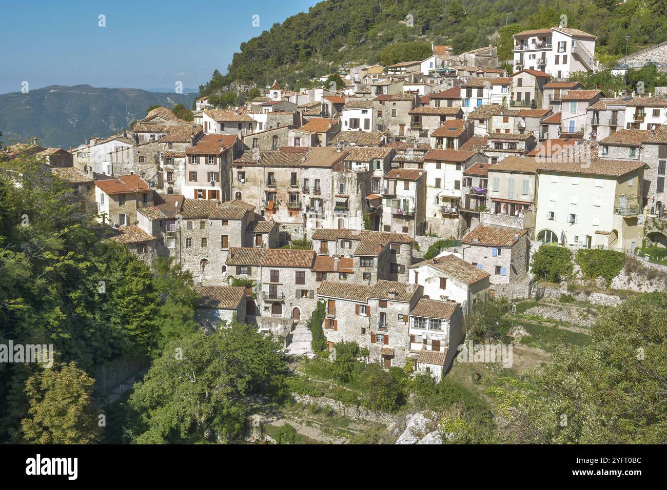 Peille, one of the most beautiful hilltop villages on the Cote d'Azur ...