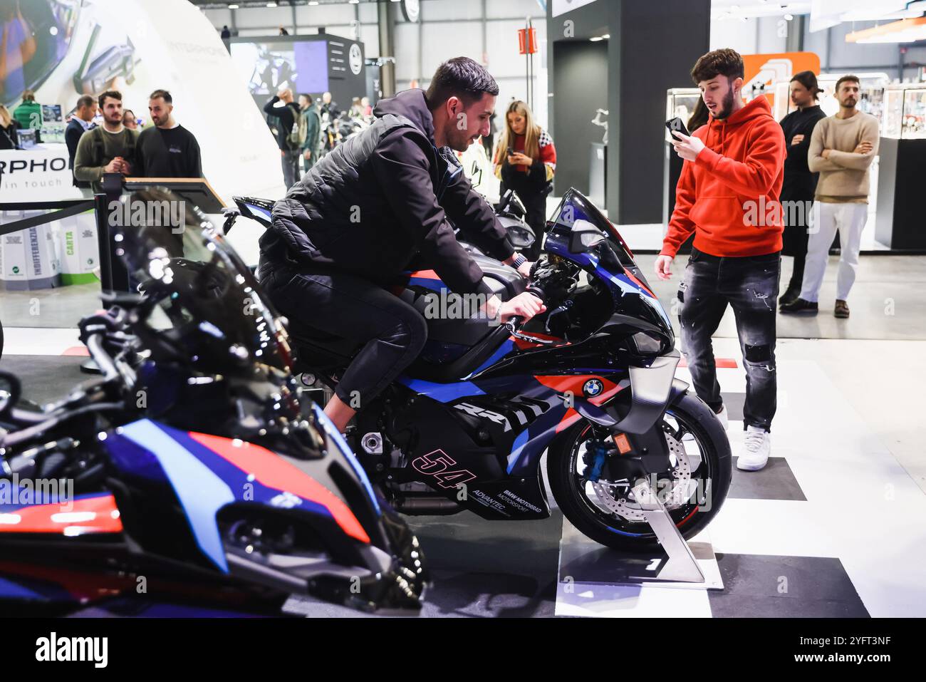 Milan, The inauguration of the 110th anniversary edition of EICMA at ...