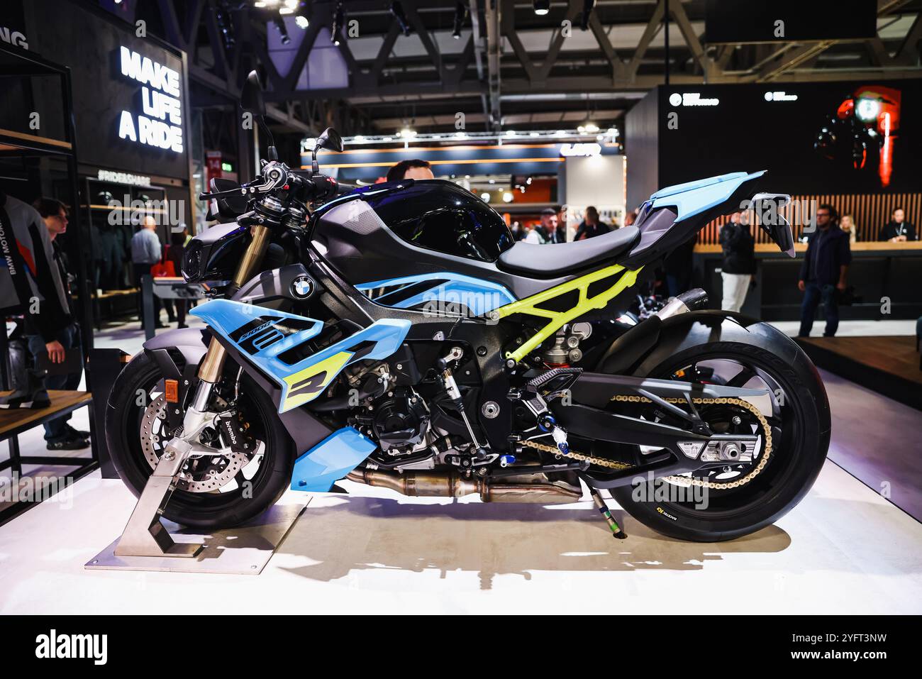 Milan, The inauguration of the 110th anniversary edition of EICMA at ...