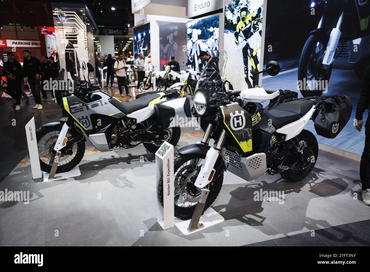 Milan, The inauguration of the 110th anniversary edition of EICMA at ...