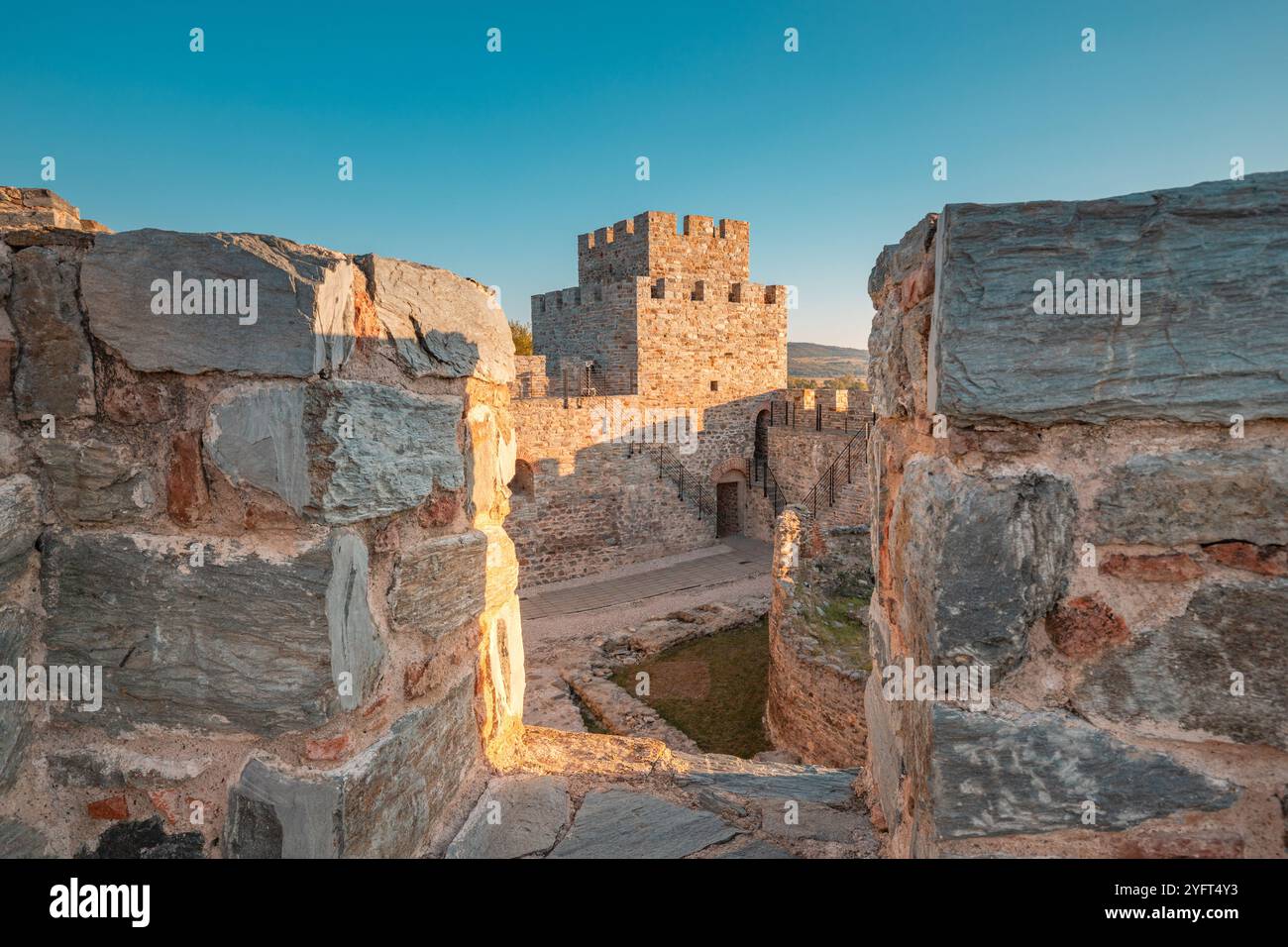 The historical castle of Ram stands as a remarkable landmark, with its ...
