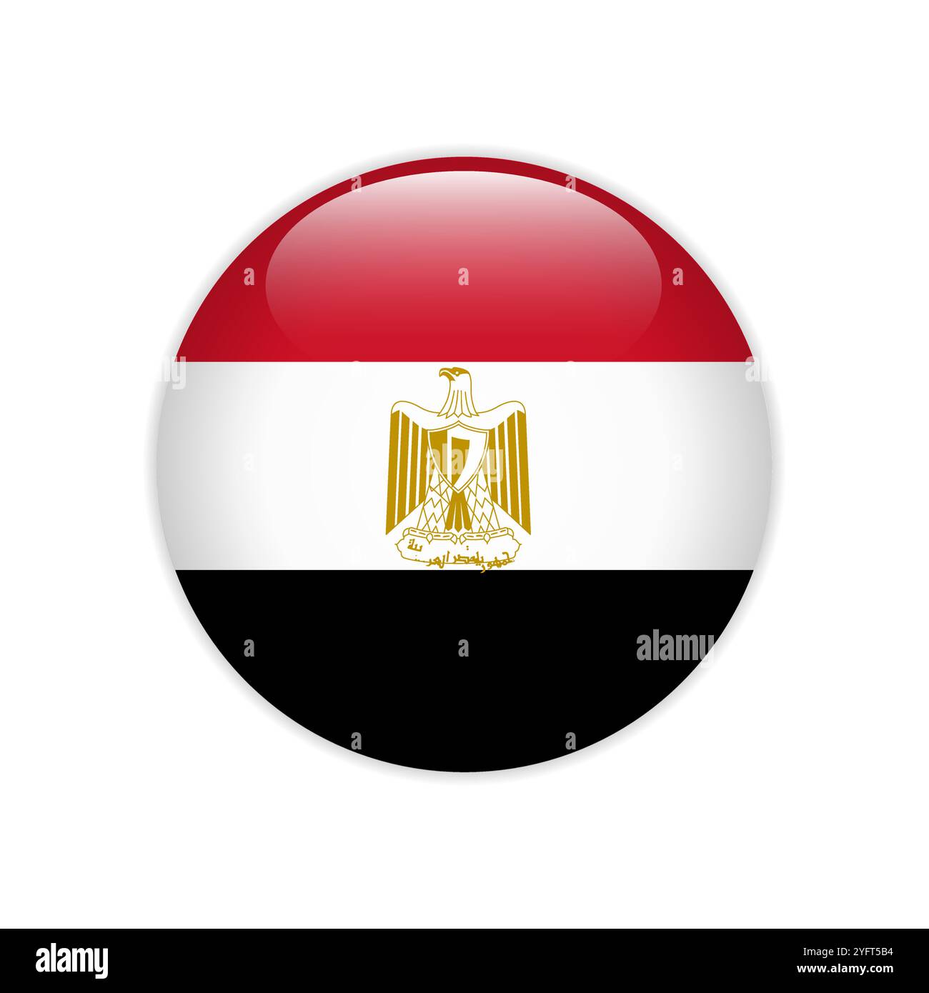 Egyptian flag flag egypt Stock Vector Images - Alamy