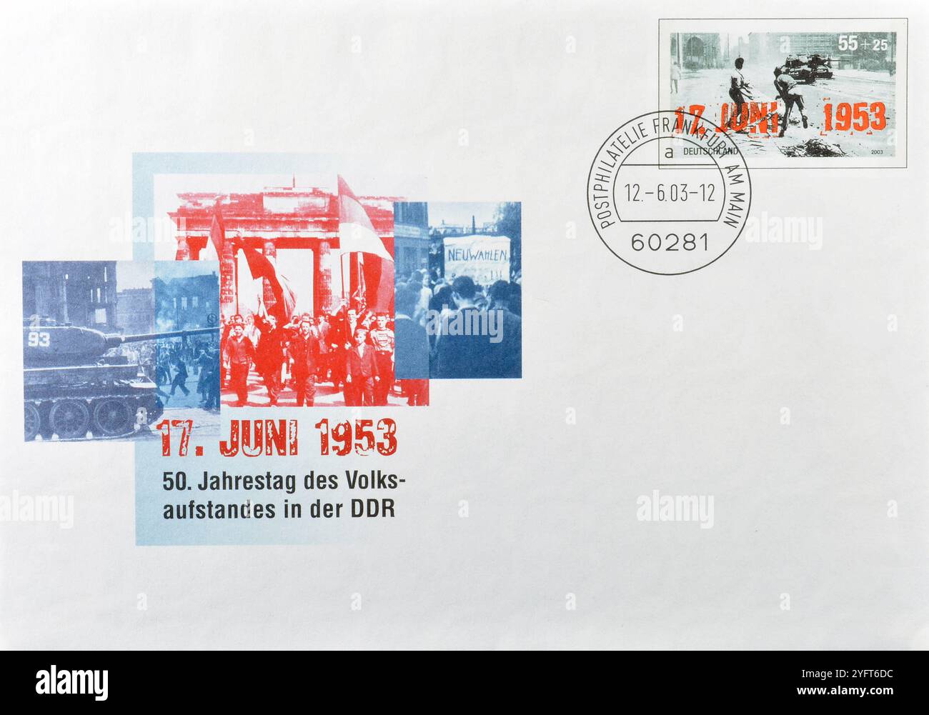 Letter with cancelled postage stamp printed by Germany, that ...