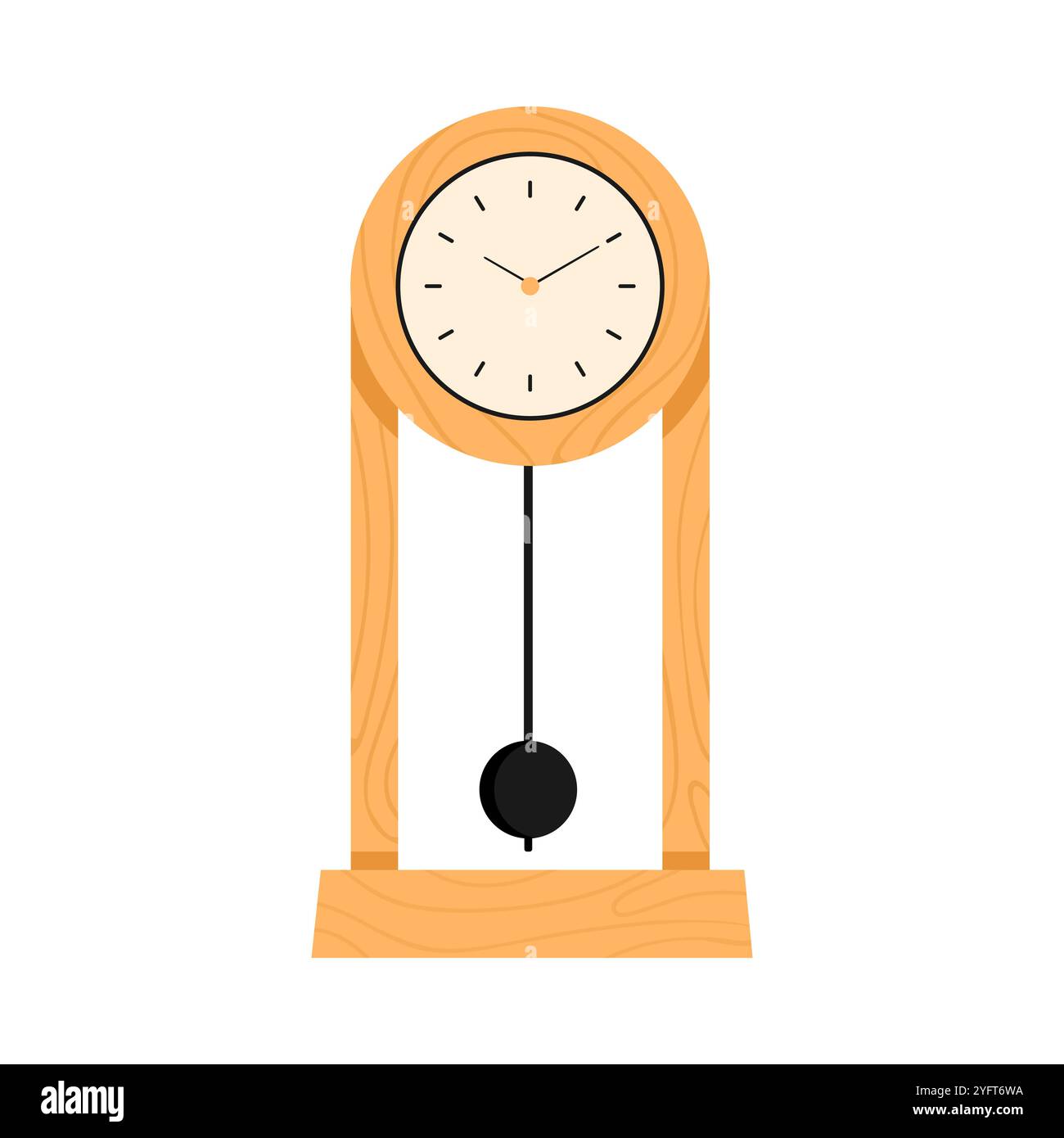 Vintage pendulum wall clock hi-res stock photography and images - Alamy