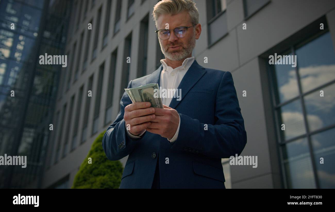 Successful happy rich senior hi-res stock photography and images - Alamy