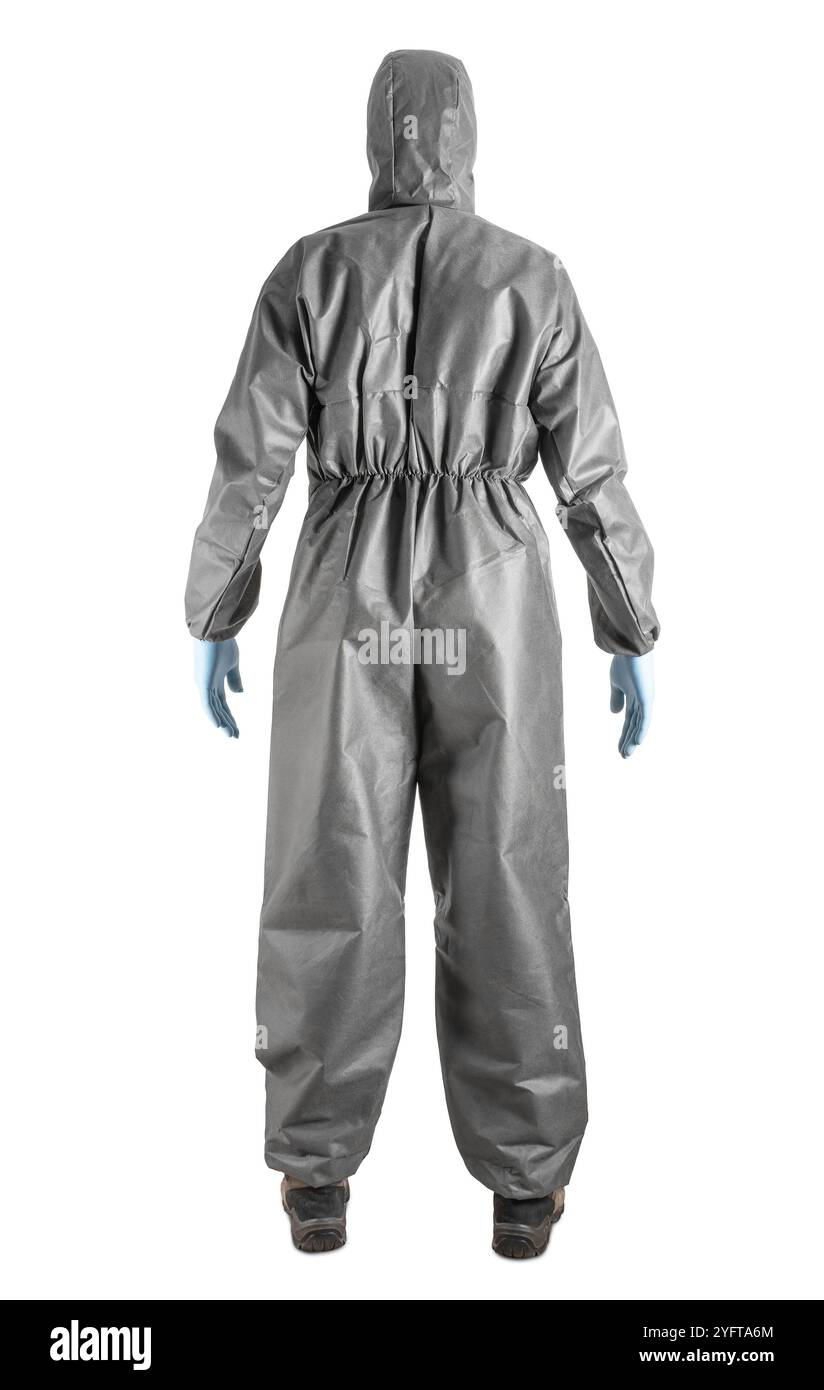 Doctor wearing protection suit Cut Out Stock Images & Pictures - Alamy