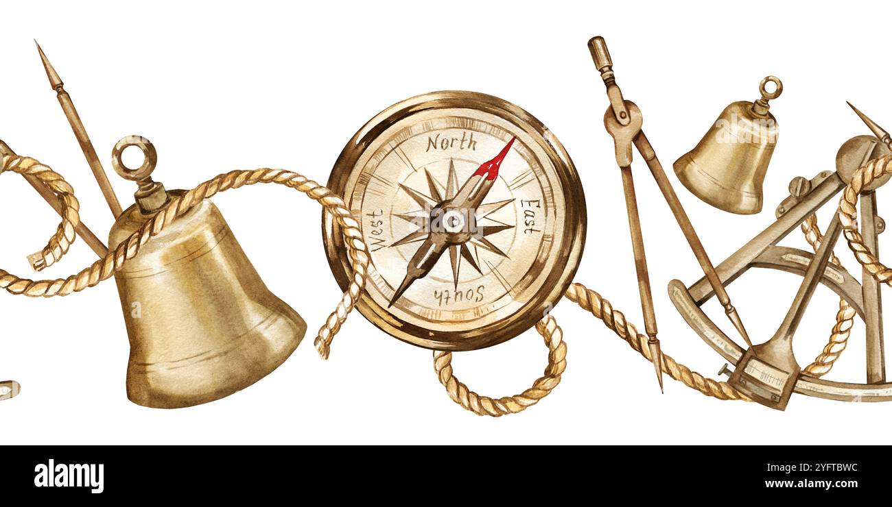 Old map navigation tools hi-res stock photography and images - Alamy