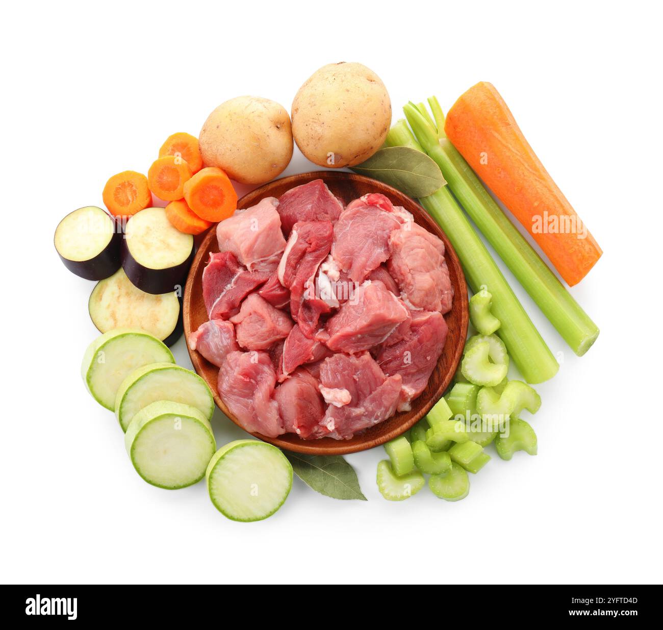 Meat potato stew on Cut Out Stock Images & Pictures - Alamy
