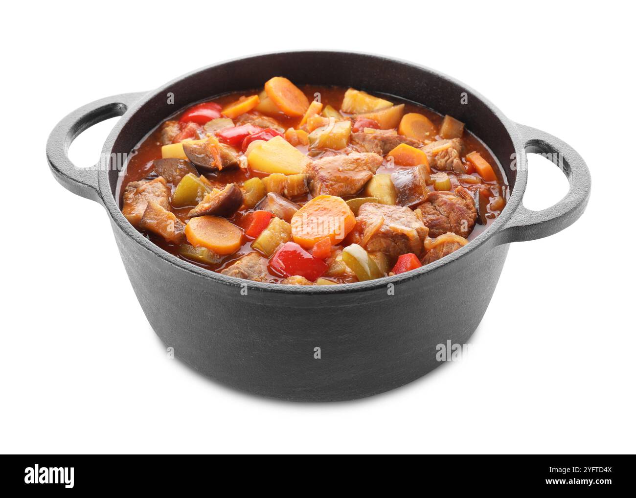 Stewing vegetables Cut Out Stock Images & Pictures - Alamy
