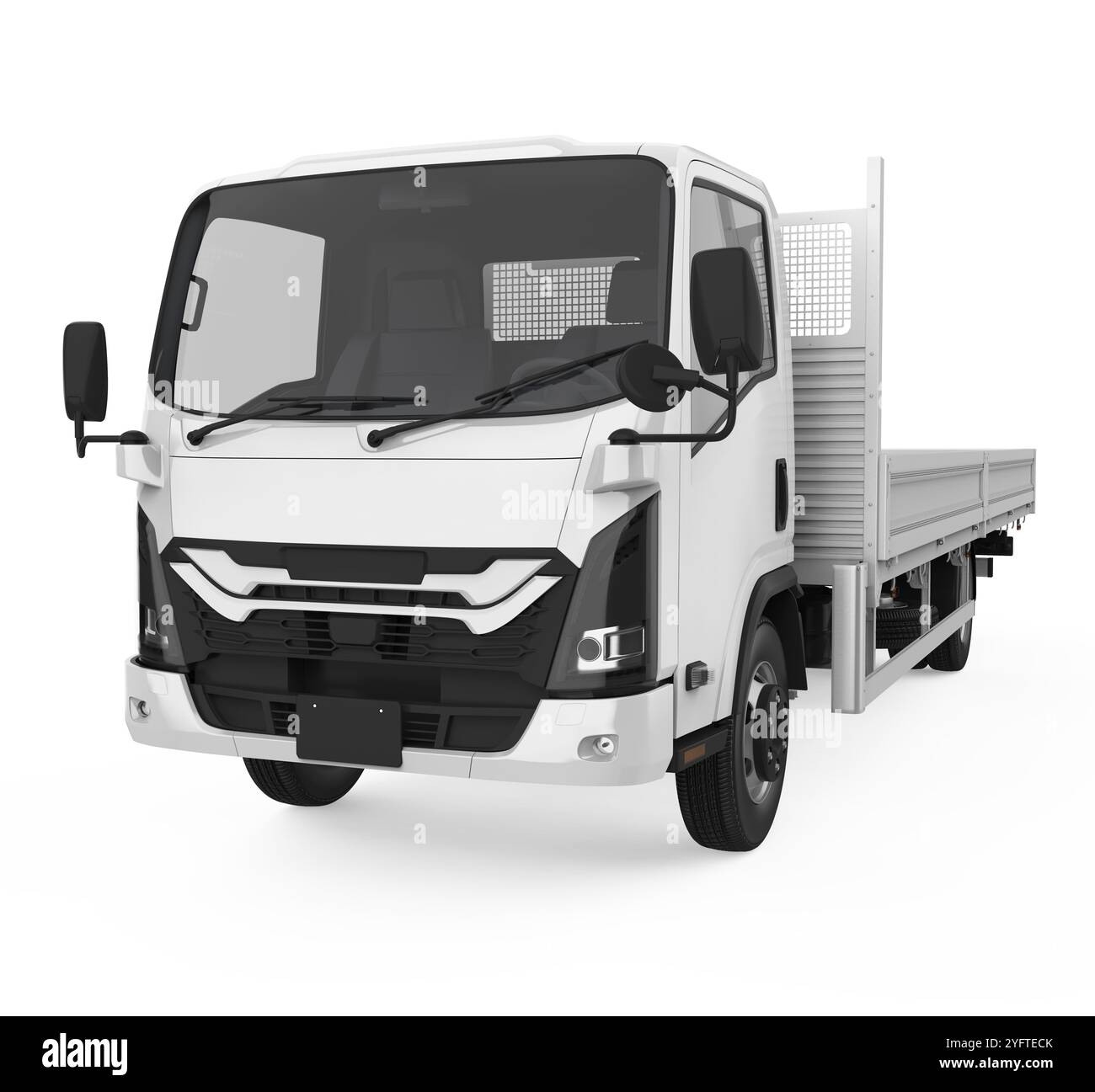 Flatbed cargo truck hi-res stock photography and images - Alamy