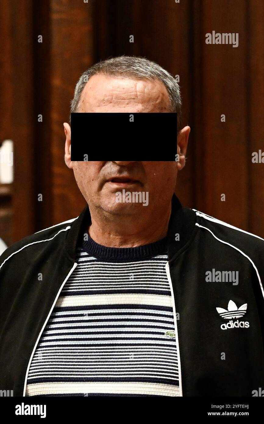 Accused Koco Velkovic pictured during the composition of the jury for ...