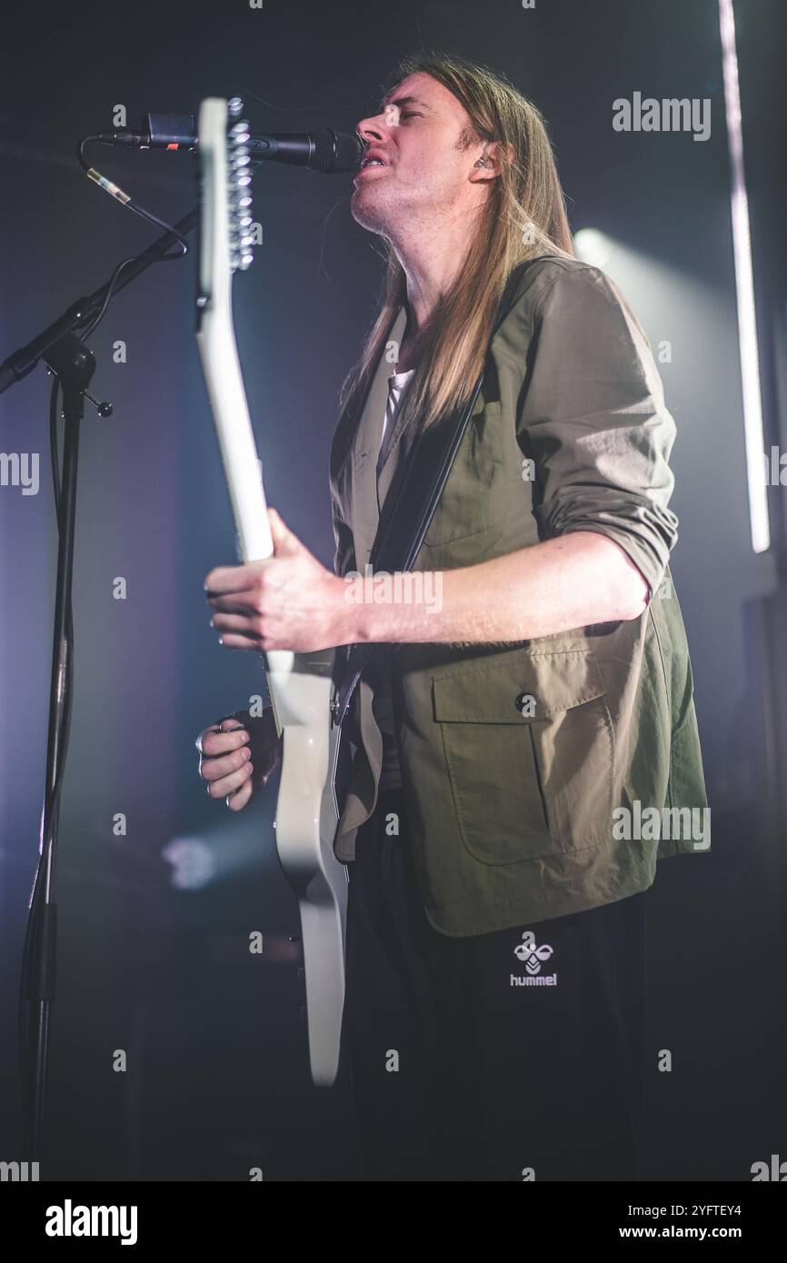 Aarhus, Denmark. 01st, November 2024. The Danish progressive metal band ...