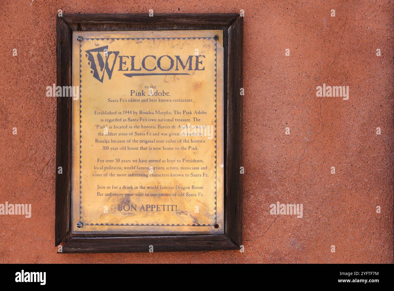 The Pink Adobe restaurant serving New Mexican Cajun food since 1944, in ...