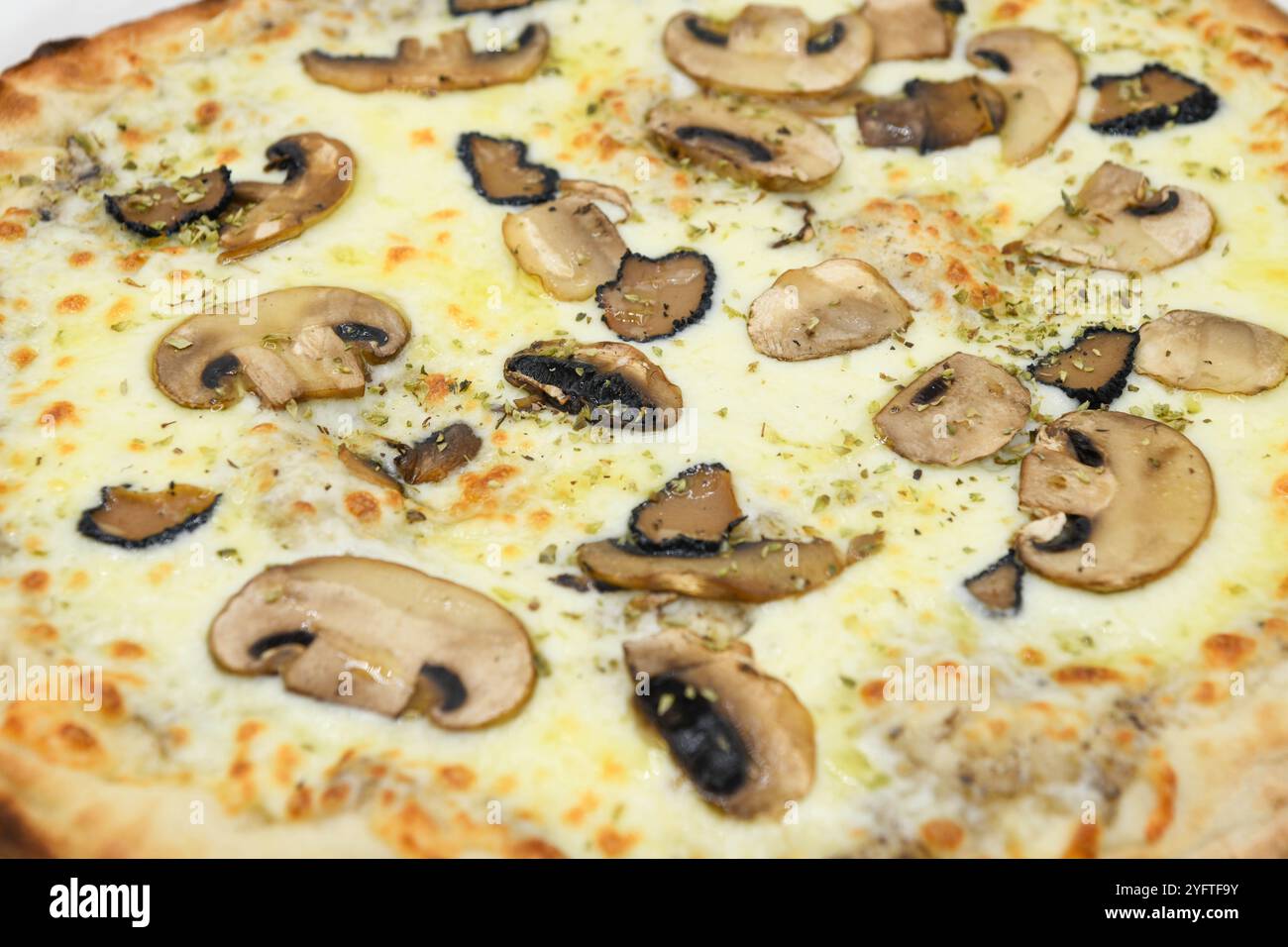 Different Italian pizzas with fresh ingredients Stock Photo - Alamy