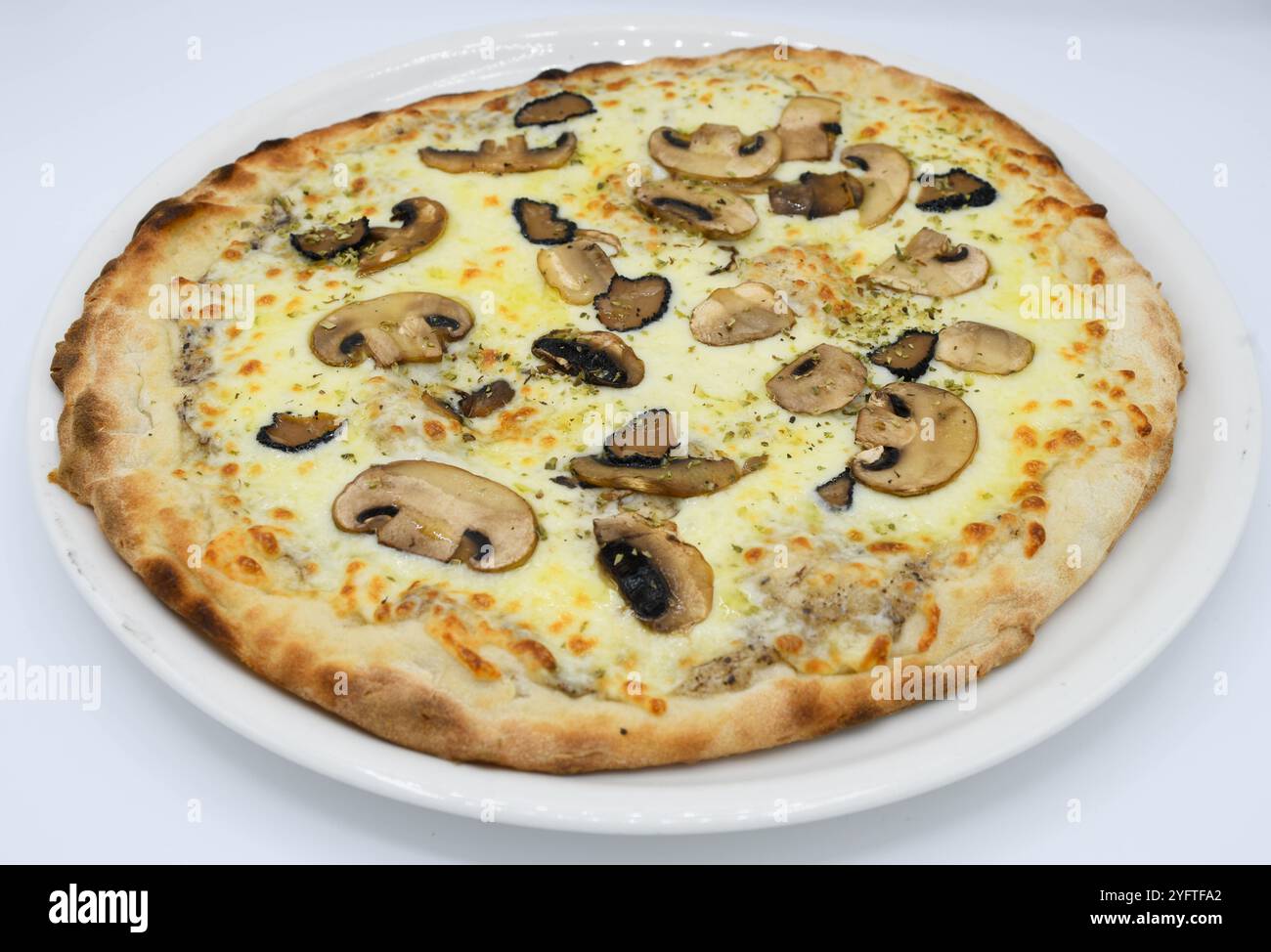 Different Italian pizzas with fresh ingredients Stock Photo - Alamy