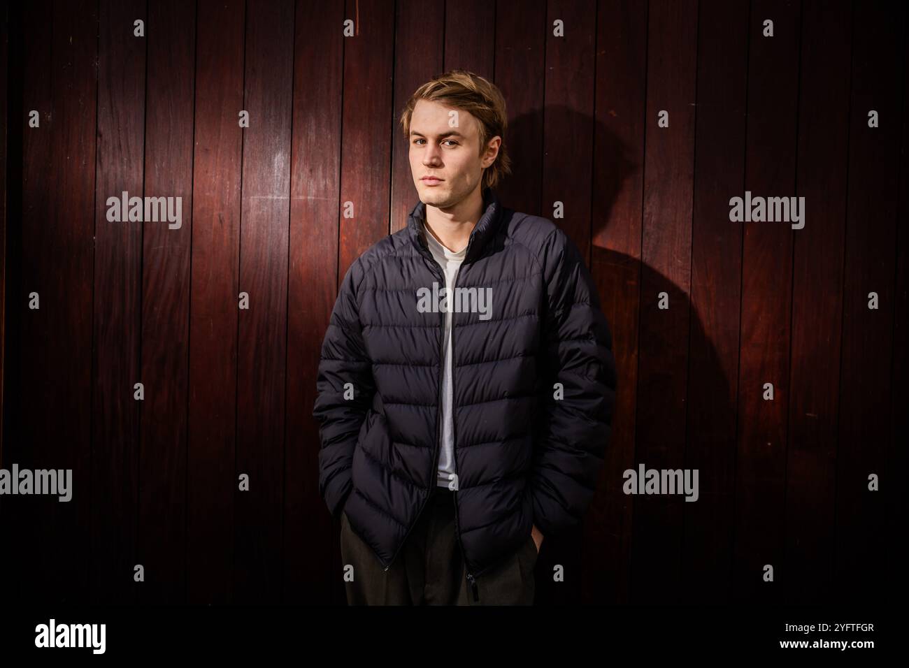 Berlin, Germany. 05th Nov, 2024. Ludwig Simon, actor, photographed ...