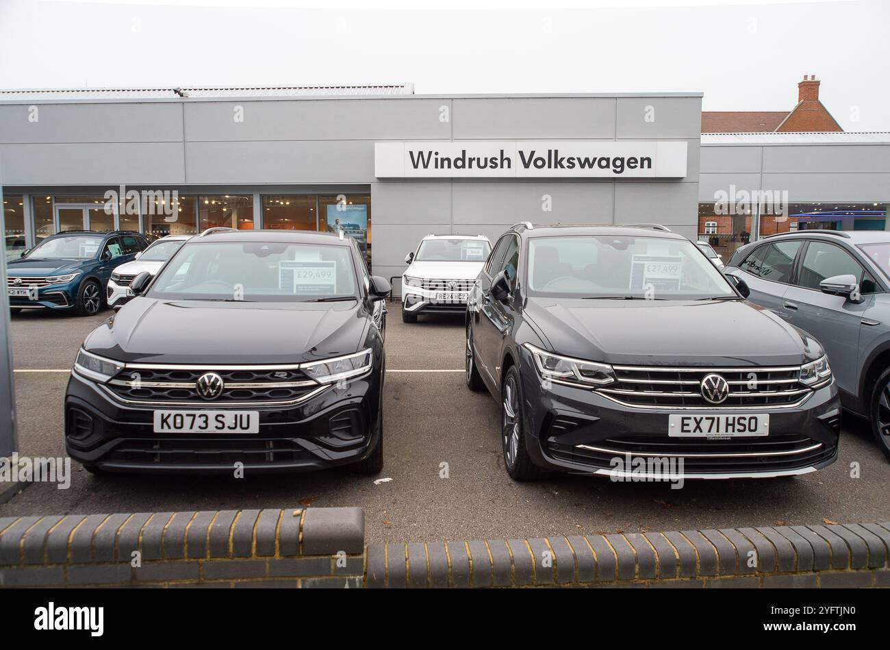 Taplow, UK. 5th November, 2024. A VW Windrush car sales showroom in ...
