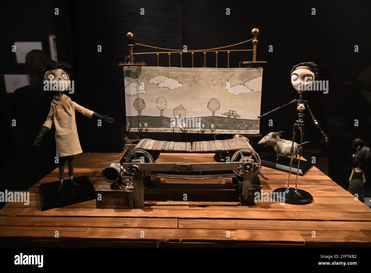 Victor Frankenstein puppet and treadmill from Frankenweenie by Tim ...
