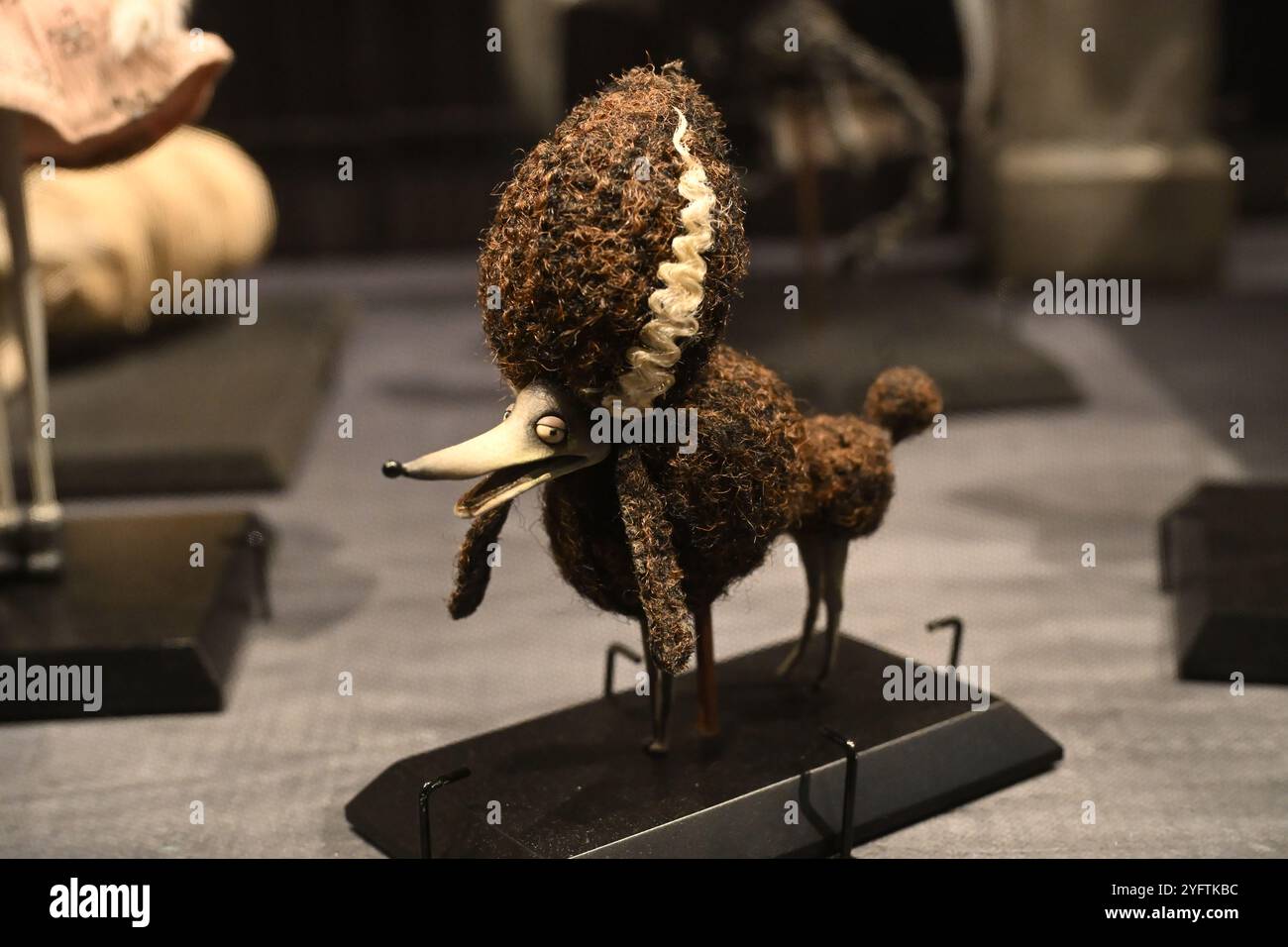 Persephone the poodle puppet from Frankenweenie by Tim Burton Stock ...