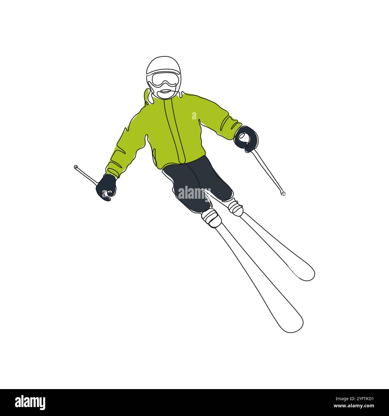 Alpine line Stock Vector Images - Alamy