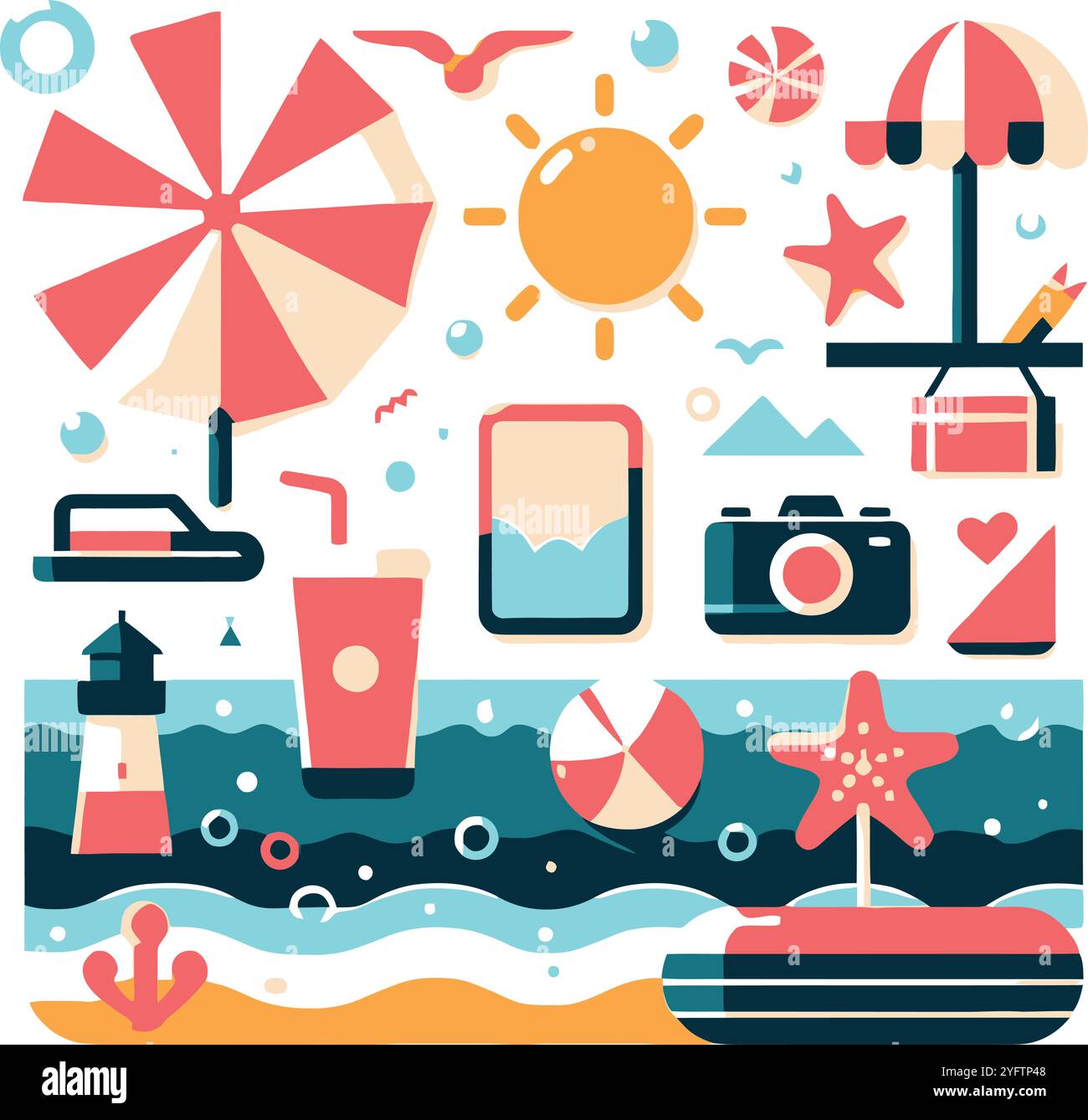 Large group inflatable flamingo hi-res stock photography and images - Alamy