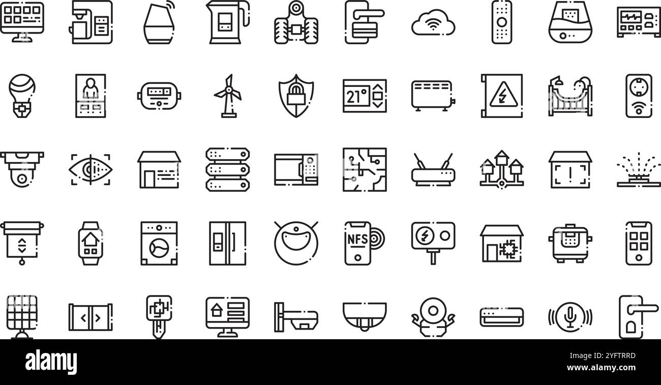 Baby home cctv Stock Vector Images - Alamy