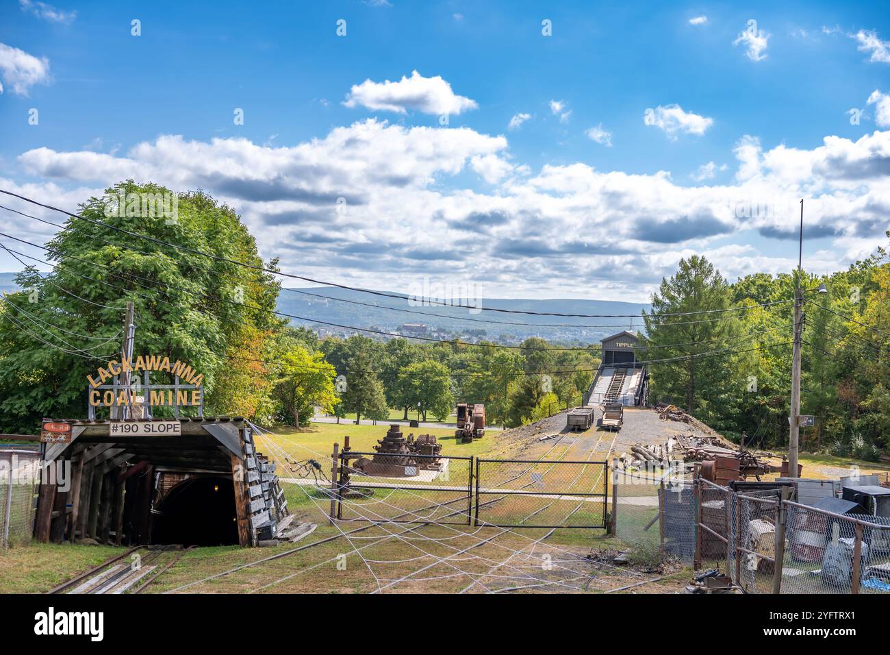 Scranton, Pennsylvania, USA - 9.22.2024: Main entrance to the ...
