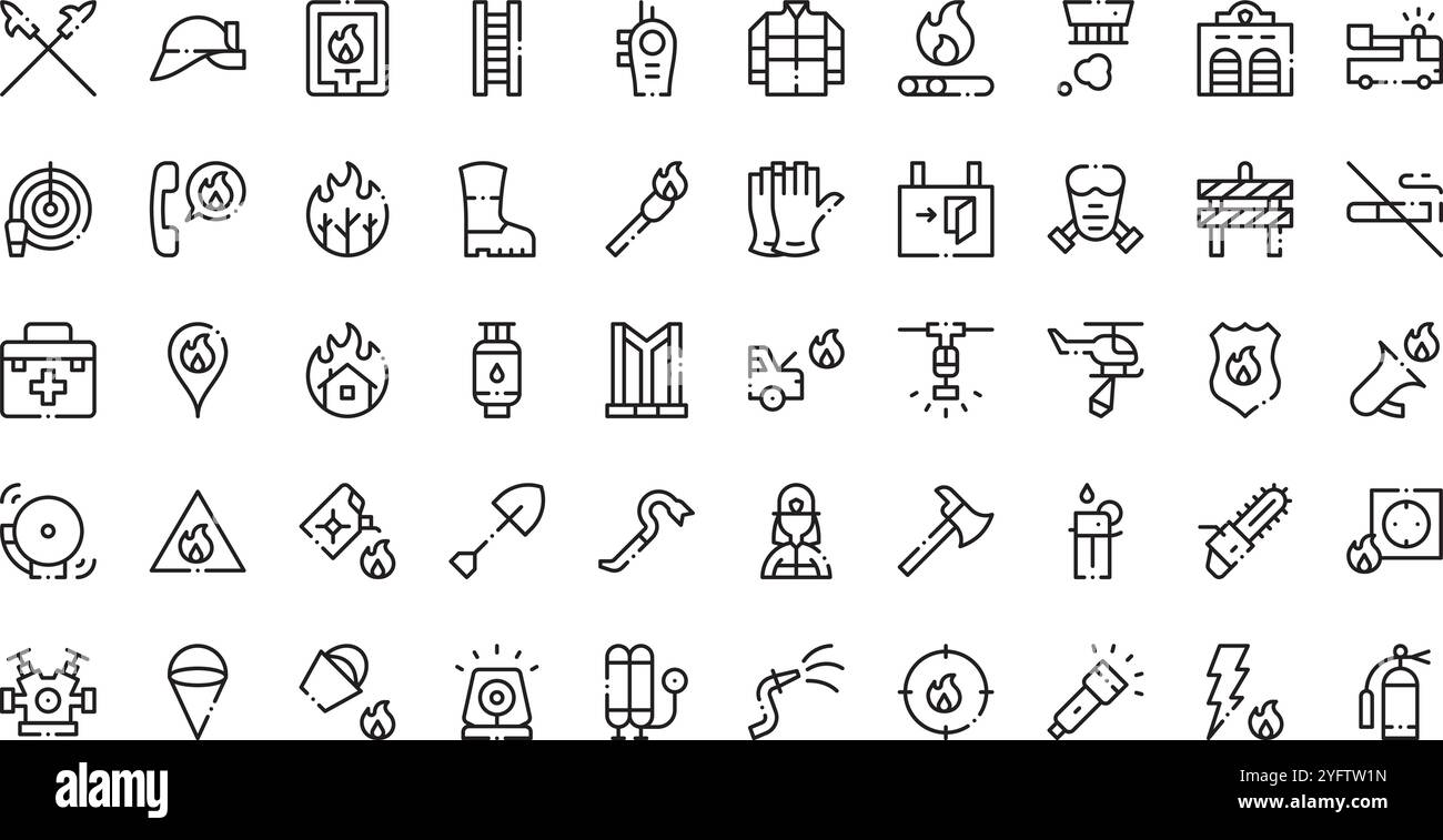 High-Quality Vector Icons Collection with Editable Stroke. Ideal for Professional and Creative ...