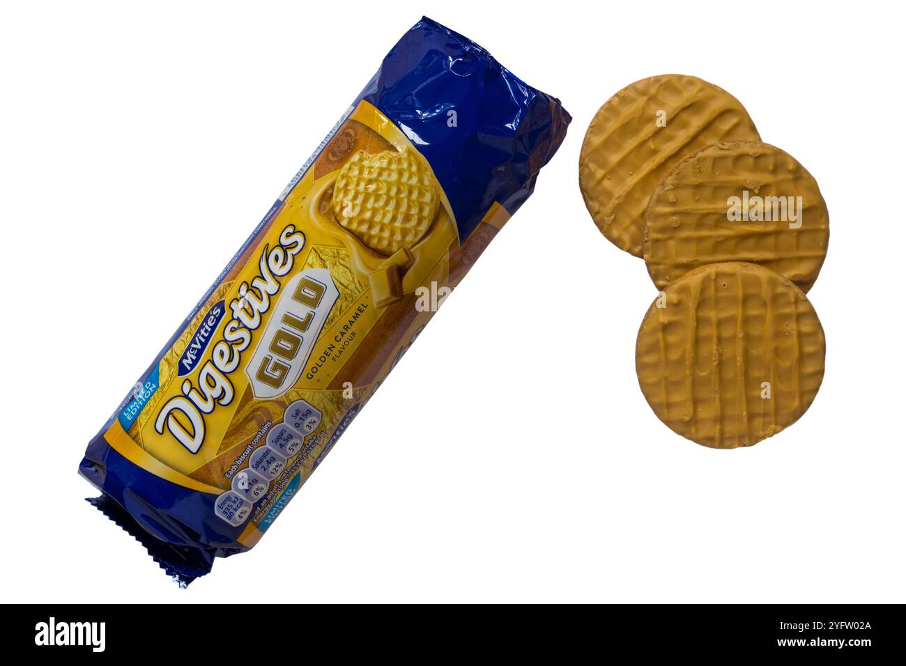 Golden caramel digestive biscuits hi-res stock photography and images ...