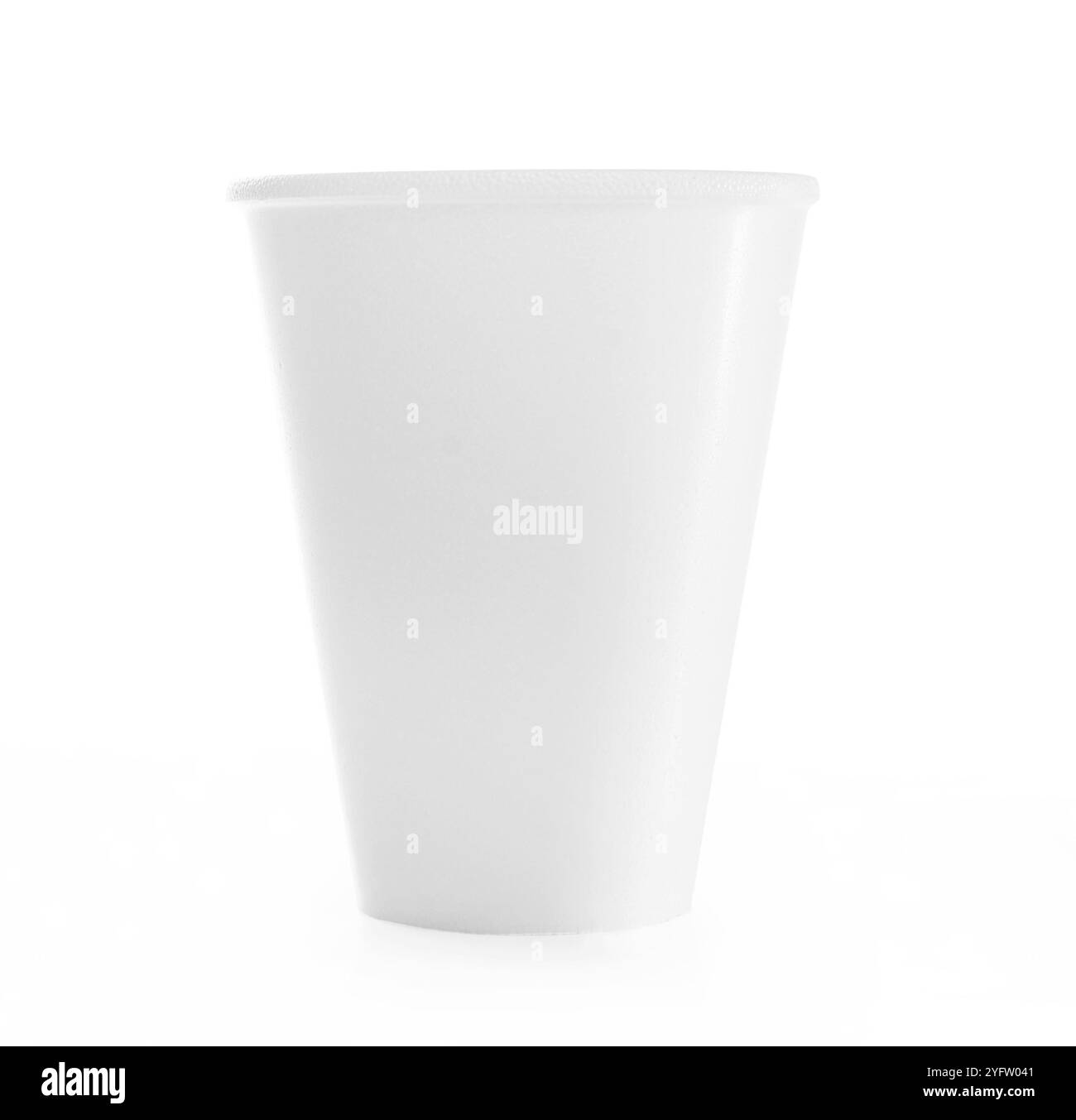 plastic cup isolated on white background Stock Photo - Alamy