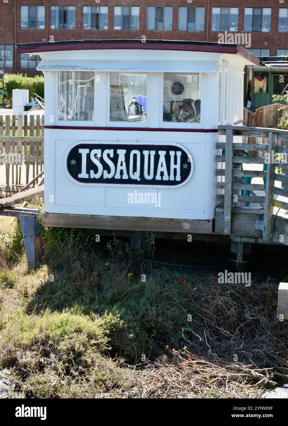 Pilot House from The Ferry Issaquah, now at the entrance to Galilee ...