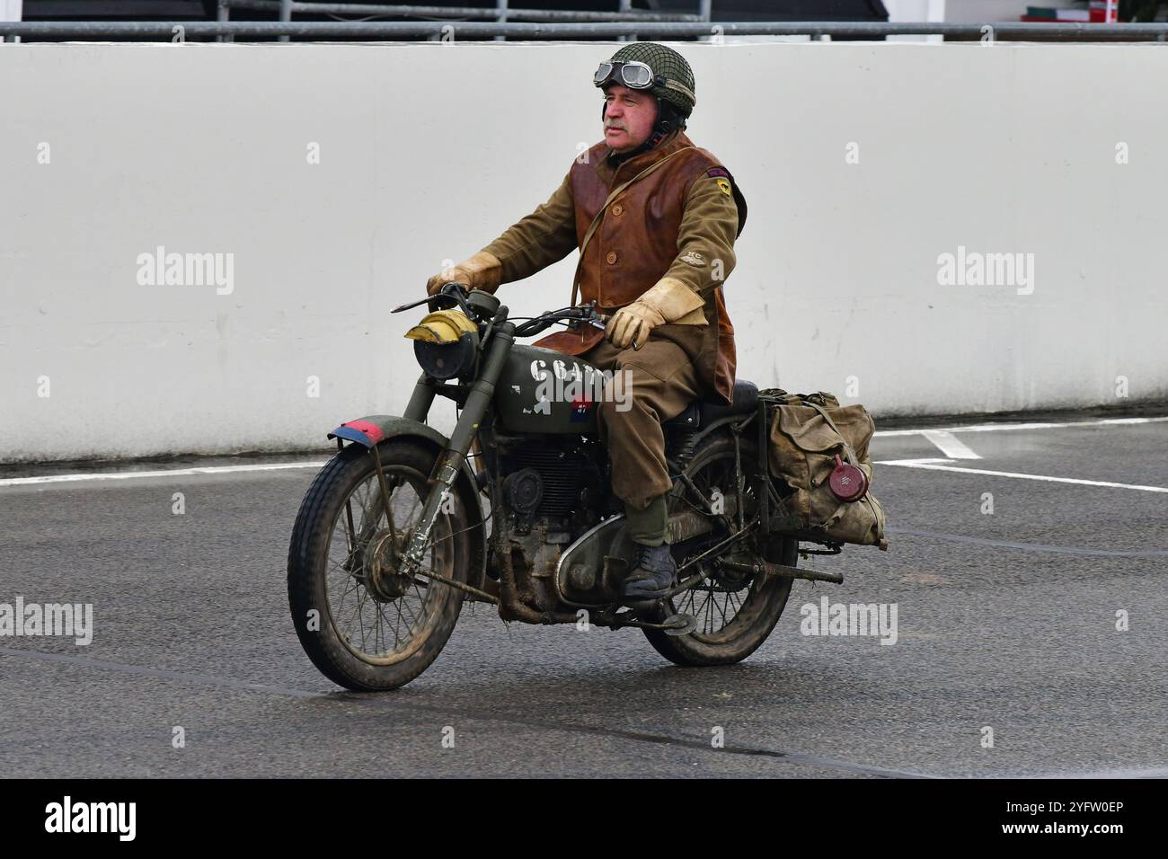 ex-WW2 Motorcycle, D-Day 80th Anniversary Parade, a great collection of ...