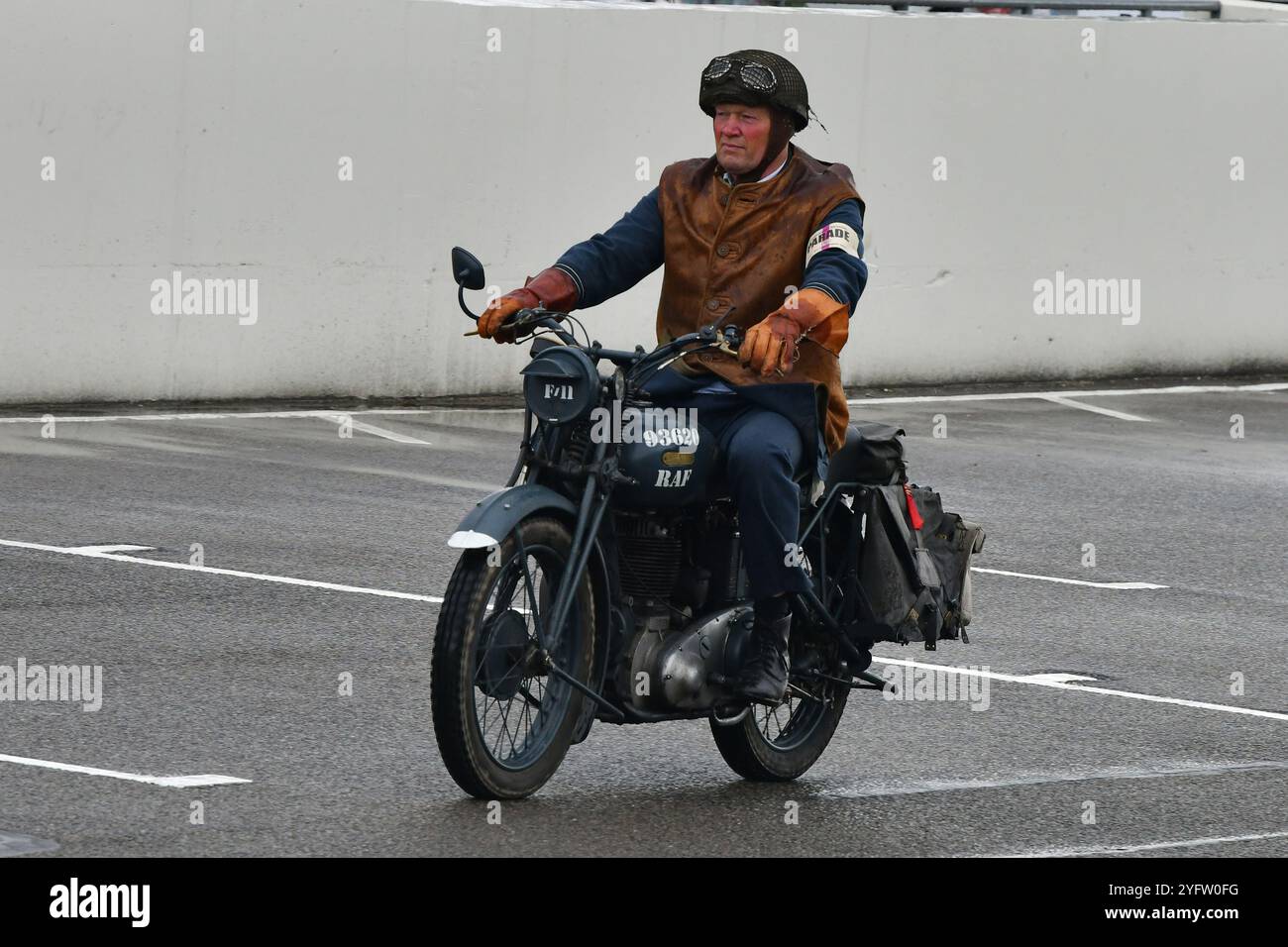 ex-RAF Military motorcycle, D-Day 80th Anniversary Parade, a great ...