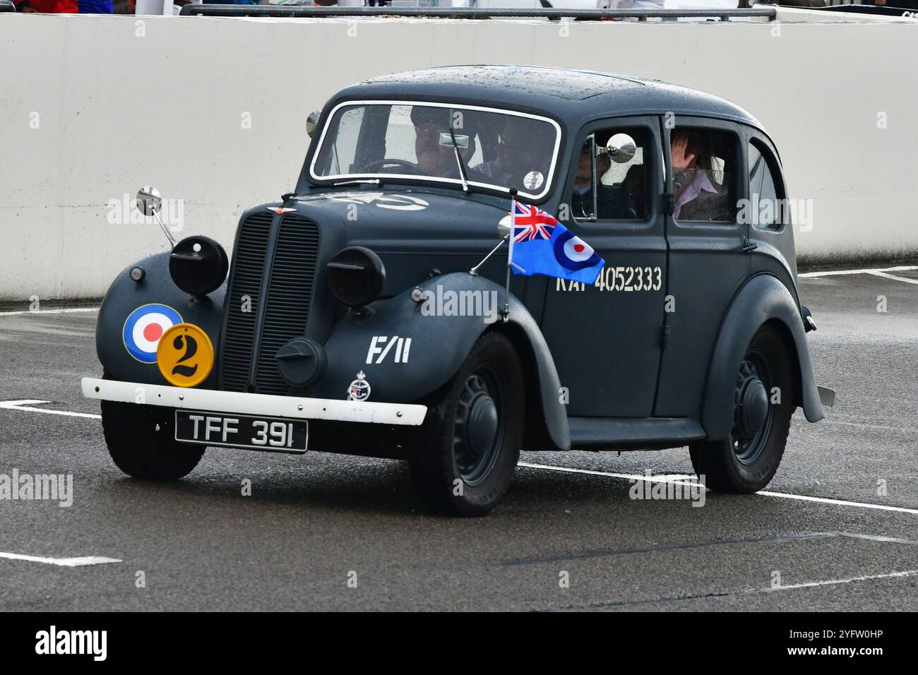 Geoff Mussell, 1939 Hillman Minx RAF Staff Car, TFF 391, D-Day 80th ...