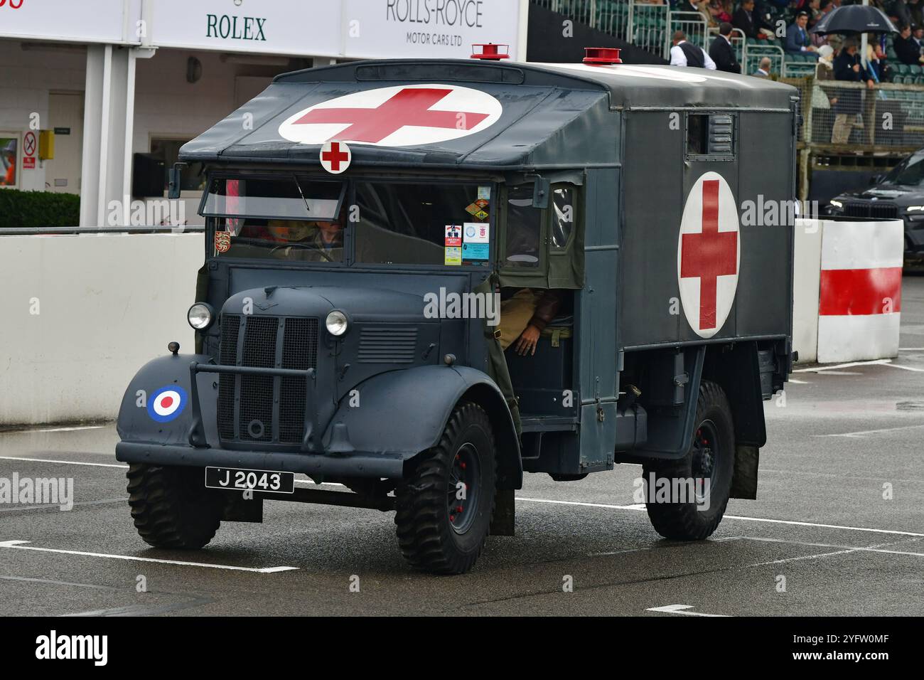 Ayla Eddery, 1943, RAF Austin K2 Ambulance, D-Day 80th Anniversary ...