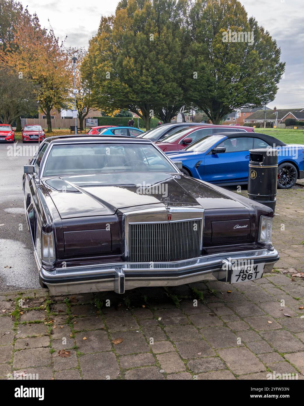 Lincoln Continental coupe mark 5 Stock Photo - Alamy