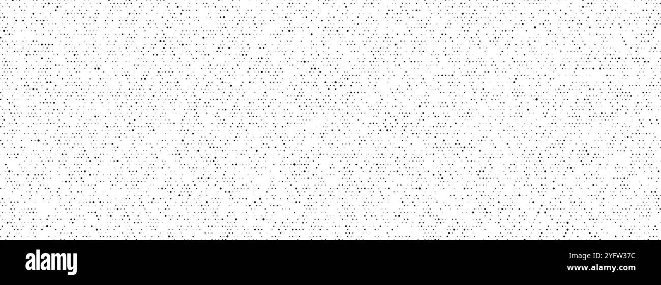 Black dotted noise grid texture. Comic pixel grain pattern. Polka dot ...
