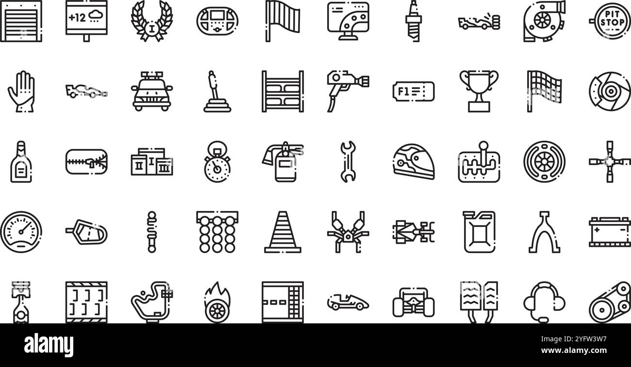 High-Quality Vector Icons Collection with Editable Stroke. Ideal for Professional and Creative ...