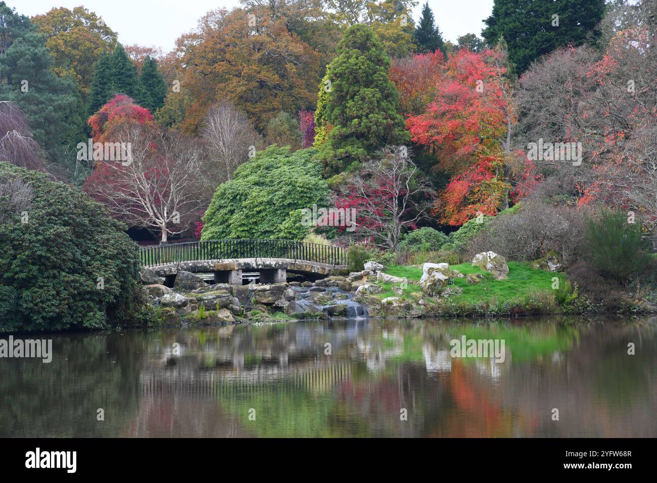 Sheffield park and gardens Stock Photo - Alamy