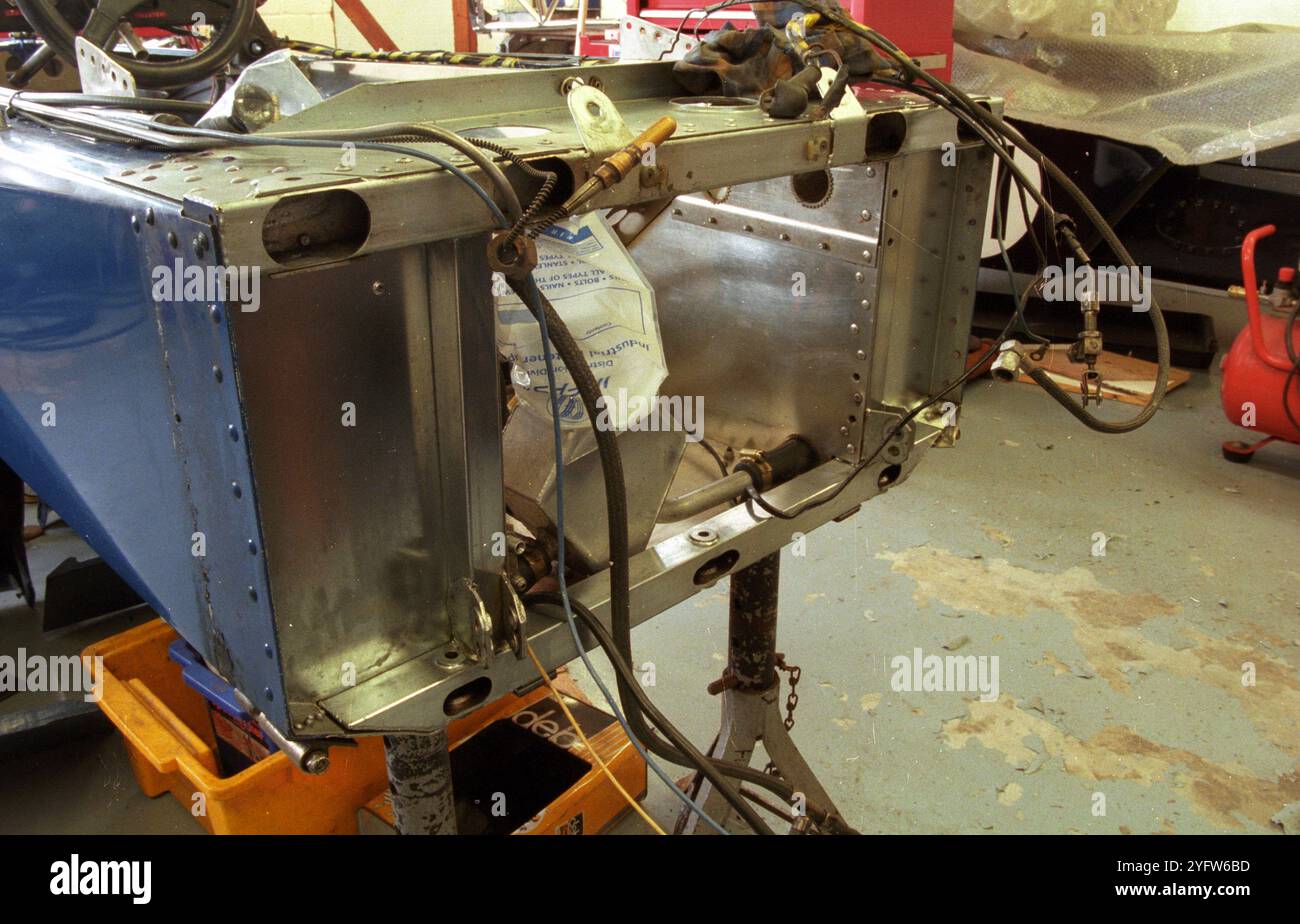 Brabham BT40 f2 racing car undergoing renvation in private, amateur ...