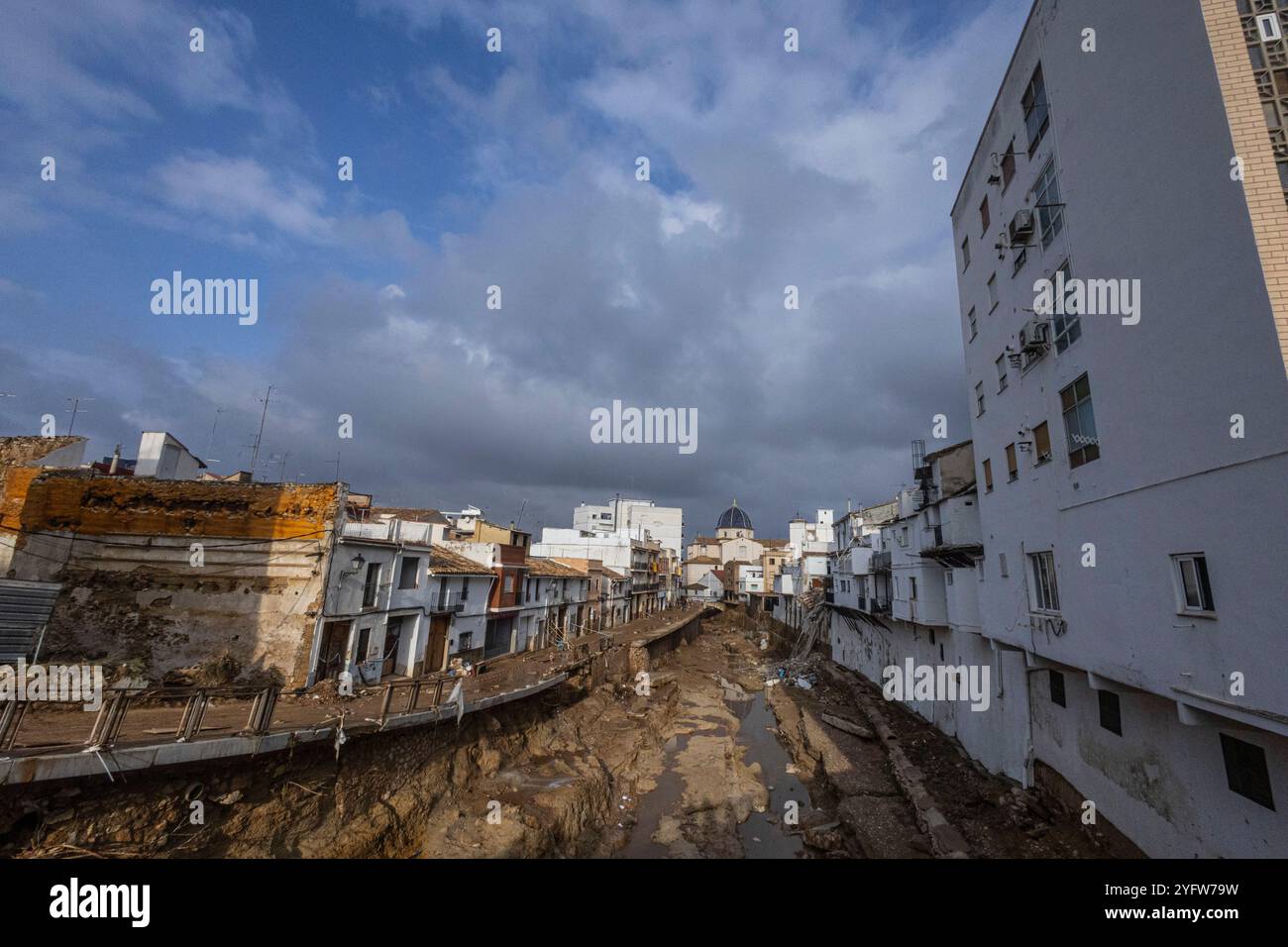 images of the devastation of the flood in Valencia (DANA) caused by ...